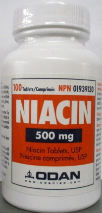 Niacin 500mg - 100 Tablets (ODAN BRAND) – Aaronson's Compounding Pharmacy