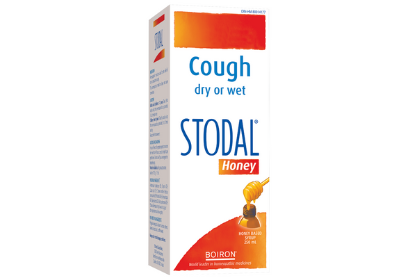 Stodal Honey Homeopathic Cough Syrup, For Adults and Children (Boiron ...